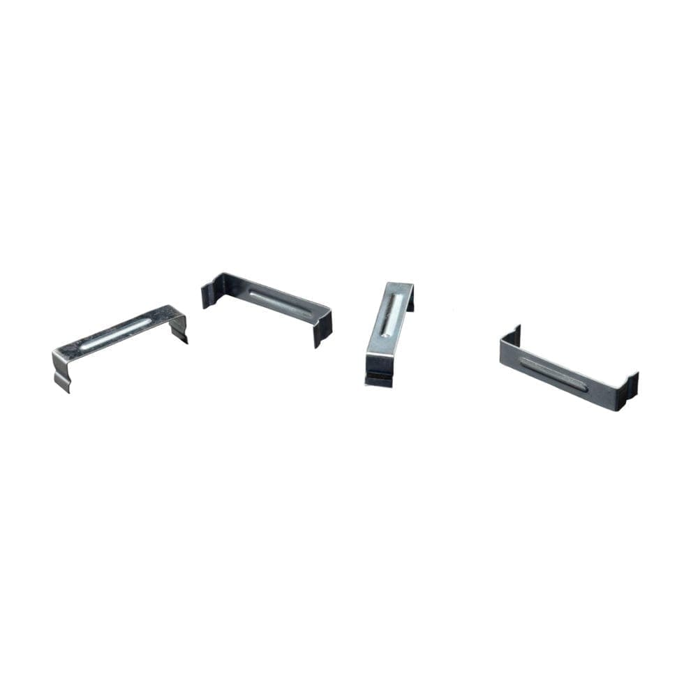 Chrome Air Cleaner Clips – 4-Piece Set for 1-3/4″ or 2-1/2″ Filters