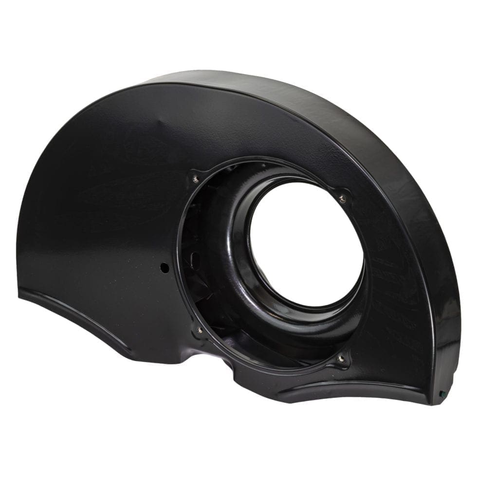 Doghouse Fan Shroud without Air Ducts - Black - SCAT VW